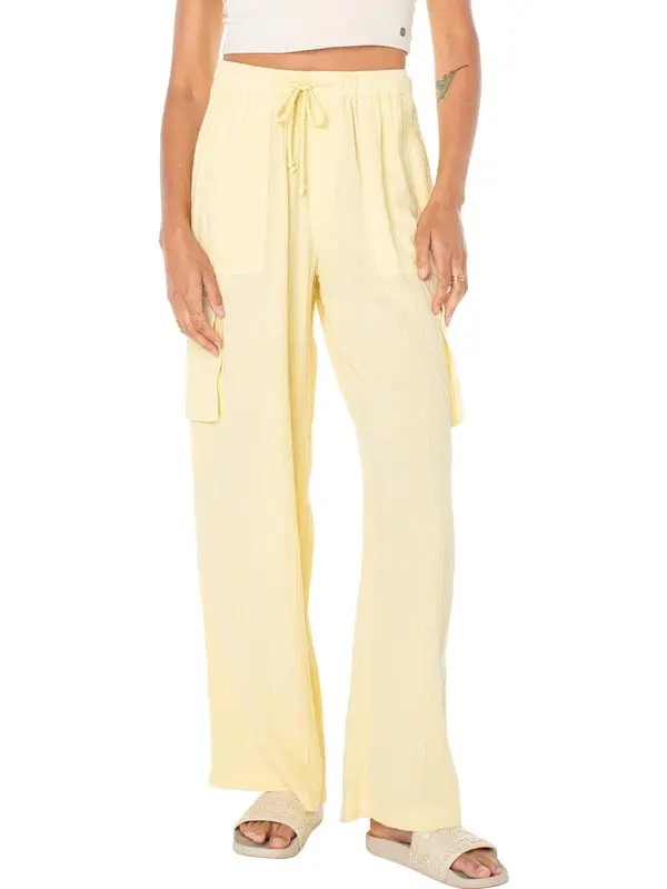 Roxy Precious Cargo Pant - Golden Haze Solid