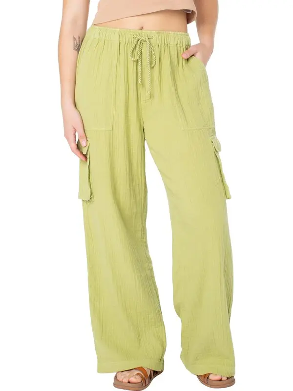 Roxy Precious Cargo Pant - Tarragon Solid