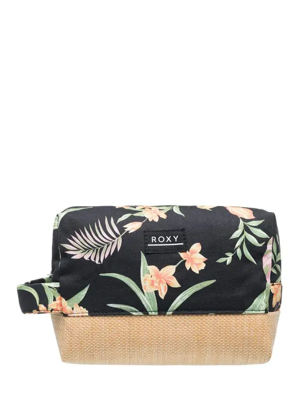 Roxy Misty Jetties Travel Pouch - Anthracite Island