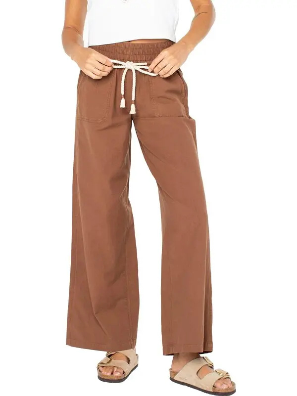Roxy Paddle On Pants - Tiramisu Solid
