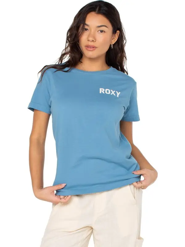 Roxy Boyfriend Crew Tee - Captains Blue Team Roxy