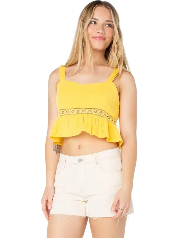 Roxy Island Time Tank - Mimosa Solid