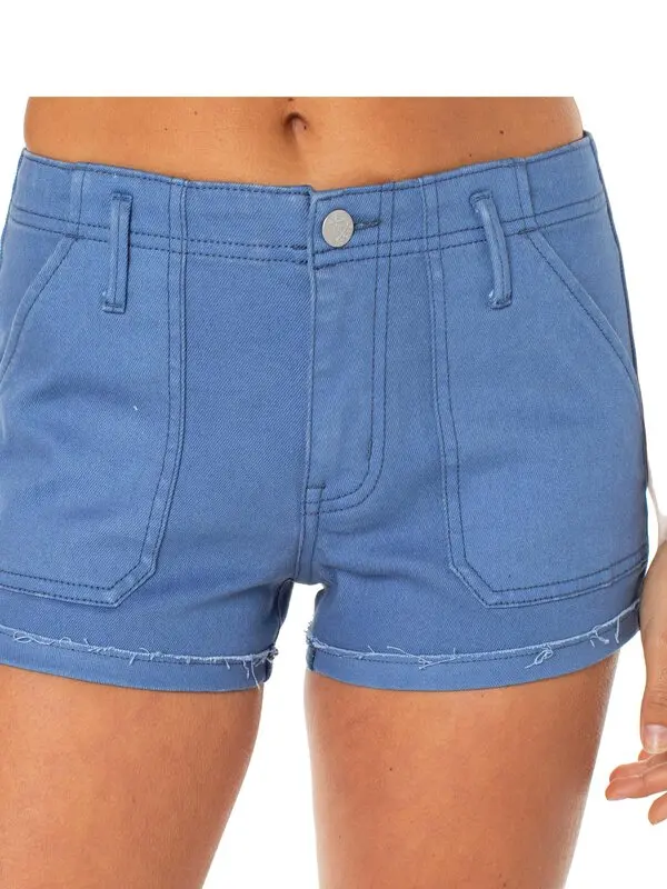 Roxy Garment Dye Short - Blue Horizon Solid