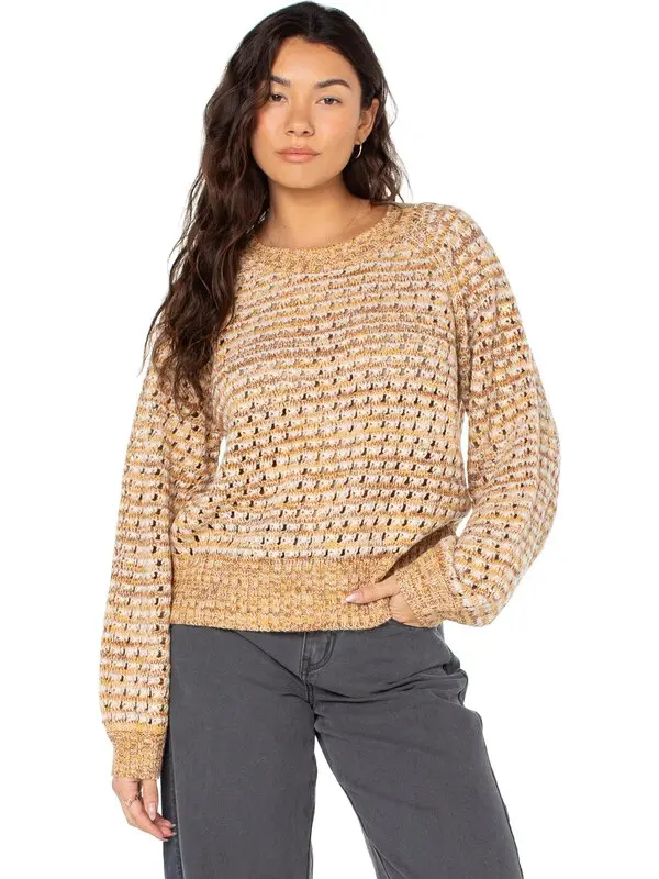 Roxy Seascape Crewneck - Pumice Stone