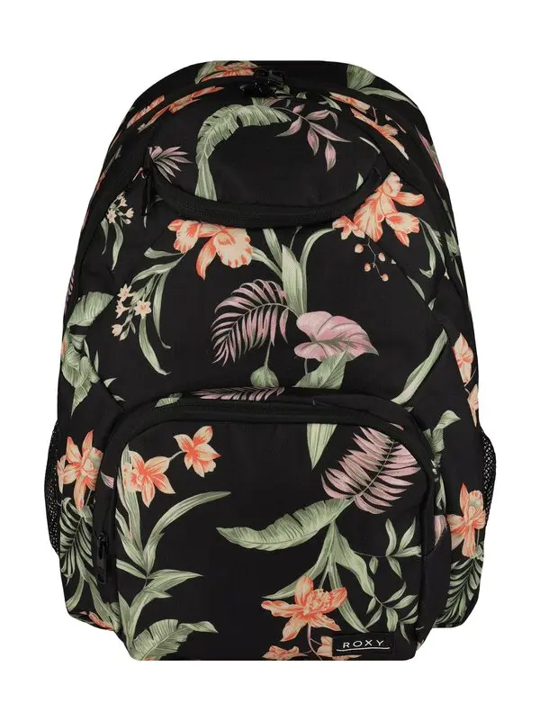Roxy Shadow Swell Printed Backpack - Anthracite Island Escape