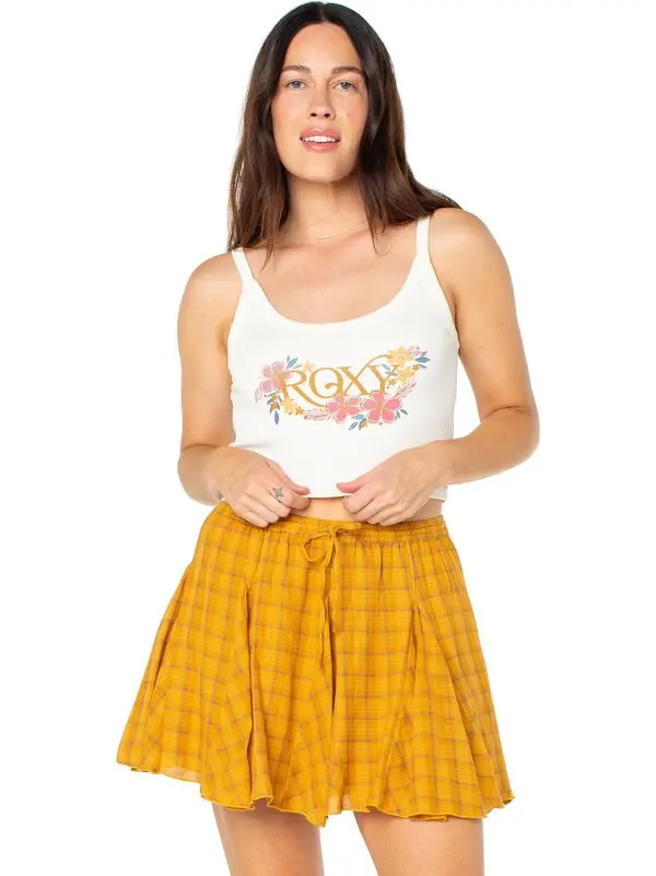 Roxy Heritage Bouquet Wanderer Tank - Egret Heritage Bouquet
