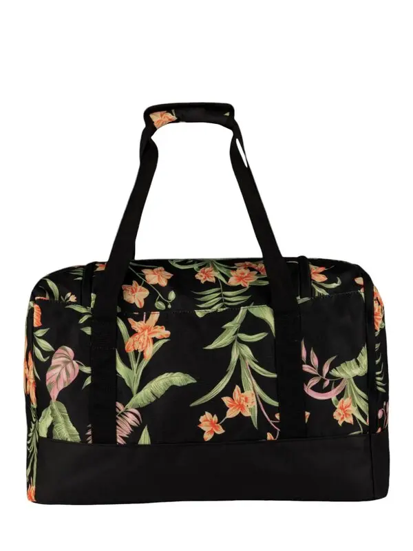 Roxy Printed Duffle Bag - Anthracite Island Escape