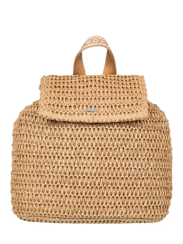 Roxy Woven Backpack - Natural