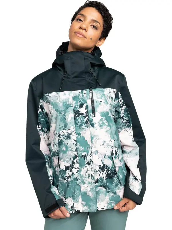 Roxy Jetty 3n1 Jacket - Sea Pine Dreamy Picture