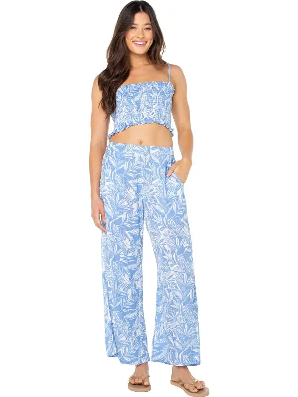Roxy Midnight Avenue Pant - Silver Lake Escapade Palms