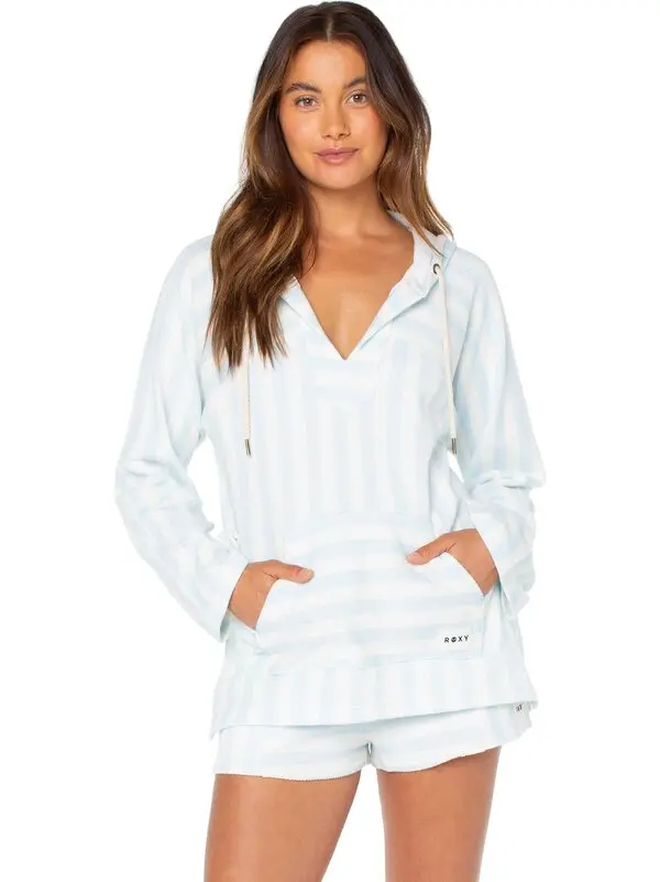 Roxy Wild And Free Top - Airy Blue Sailor Stripe