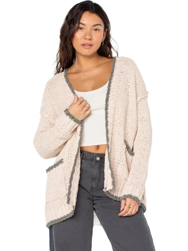 Roxy Cozy Cruiser Cardigan - Parchment