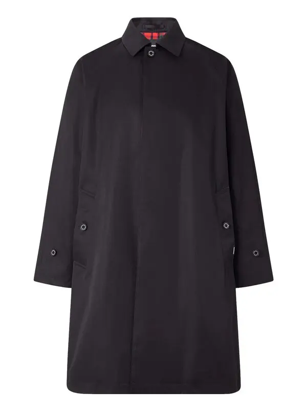 NEIGHBORHOOD Balcollar Cotton-gabardine Trench Coat - Black