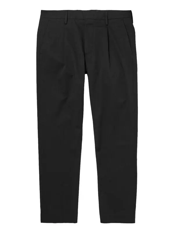 Nn07 Bill 1804 Straight-leg Trousers - Black