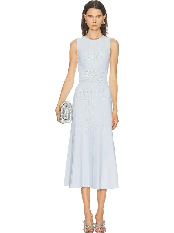 Adam Lippes Sloan Dress - Pale Blue