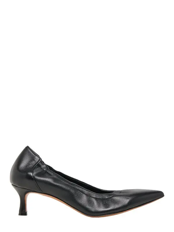 DOLCEVITA Celtin Kitten Heels - Black Leather