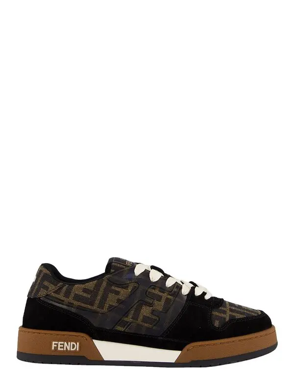 Fendi Match Sneakers - Brown