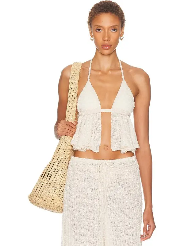 MONTCE Emma Knit Tank Top - Amalia Texture