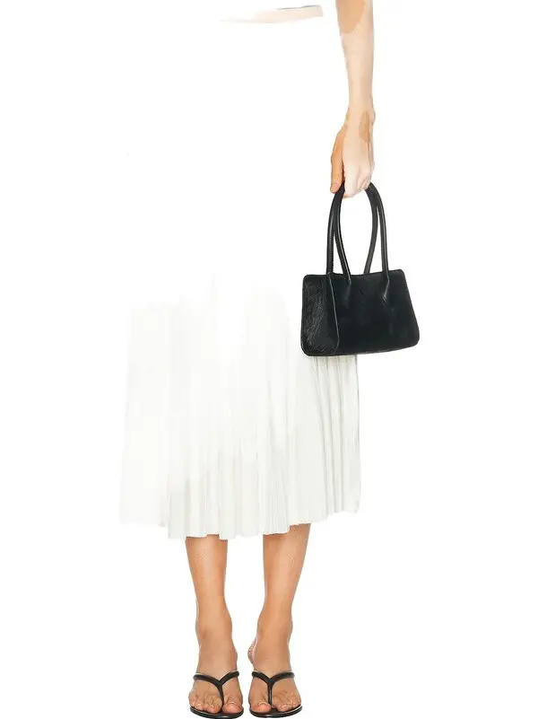 Simkhai Margoux Knit Midi Skirt - Ivory