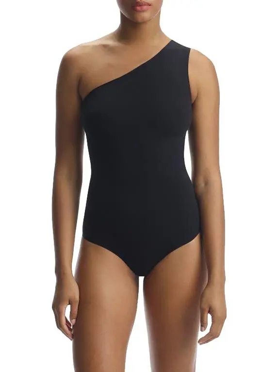 Commando Ballet Body One-shoulder Bodysuit - Black