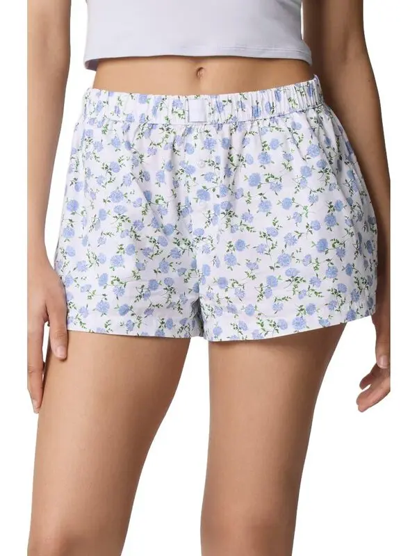 FLORENCE BY MILLS Cotton Blend Boxer Shorts - Peonie