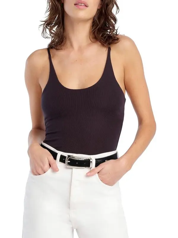 FAVORITE DAUGHTER The Clara Rib Camisole - Black