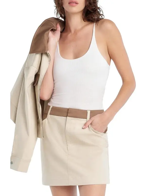 FAVORITE DAUGHTER The Clara Rib Camisole - White