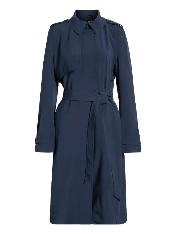 MPG Ripstop Trench Coat - Navy Blazer