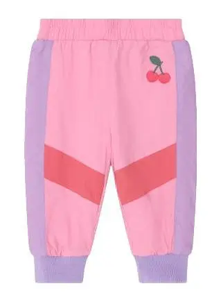 HUXBABY Retro Cherry Spliced Trackpants - Multi