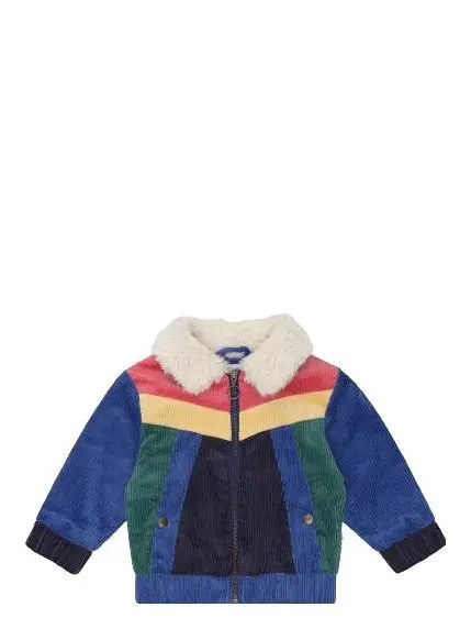 HUXBABY Colour Block Cord Jacket - Multi