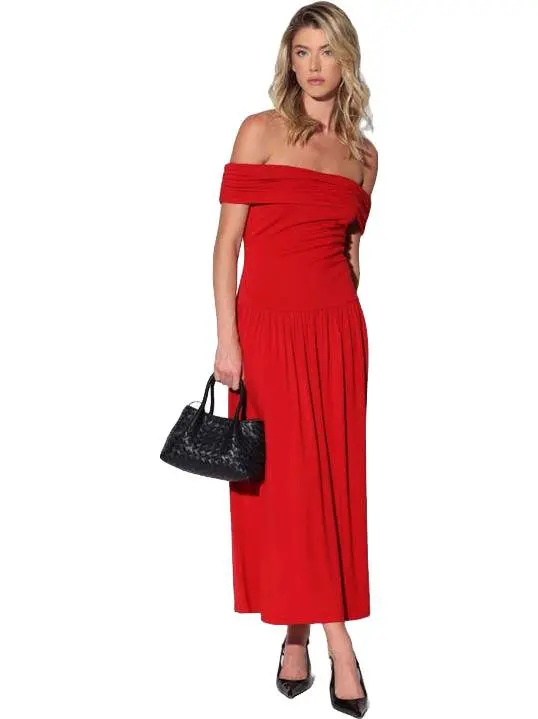 Walter Baker Soraya Maxi Dress - Red