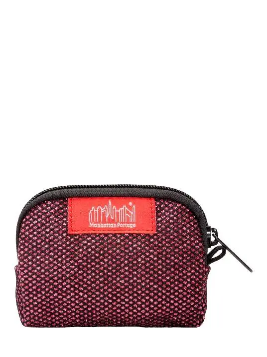 MANHATTAN PORTAGE Midnight Coin Purse - Burgundy
