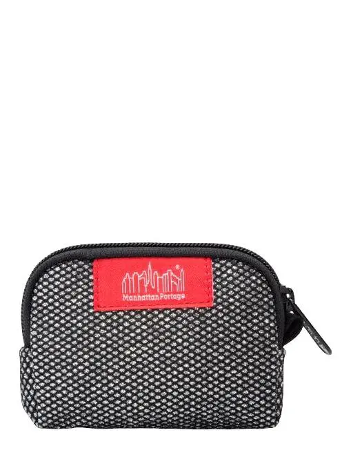 MANHATTAN PORTAGE Midnight Coin Purse - Gun Metal