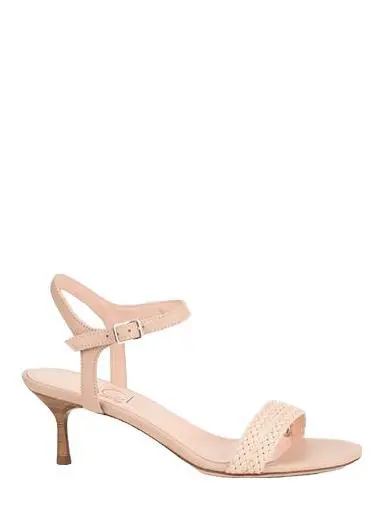Agl Gioia Kitten Heel Sandal - Powder Pink