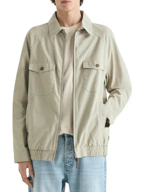 SCALPERS Bober Raglan Sleeves Jacket - Cream