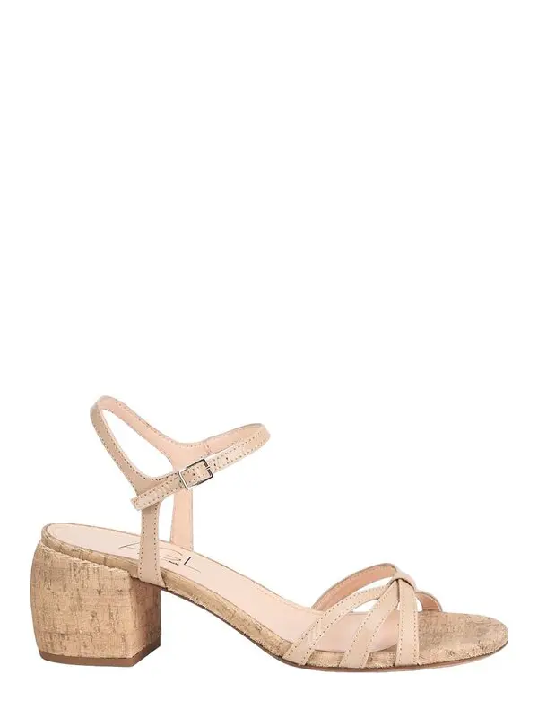 Agl Clio Mid-heel Sandal - Powder Pink Patent