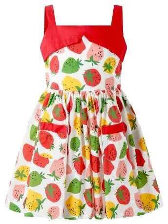RACHEL RILEY Strawberry Sundress - Red
