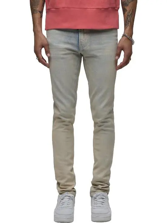 Hudson Jeans Zack Skinny Jeans - Coated Moss