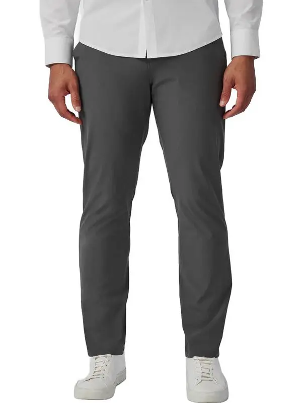 Mizzen+main Helmsman Athletic Fit Performance Chinos - Pewter