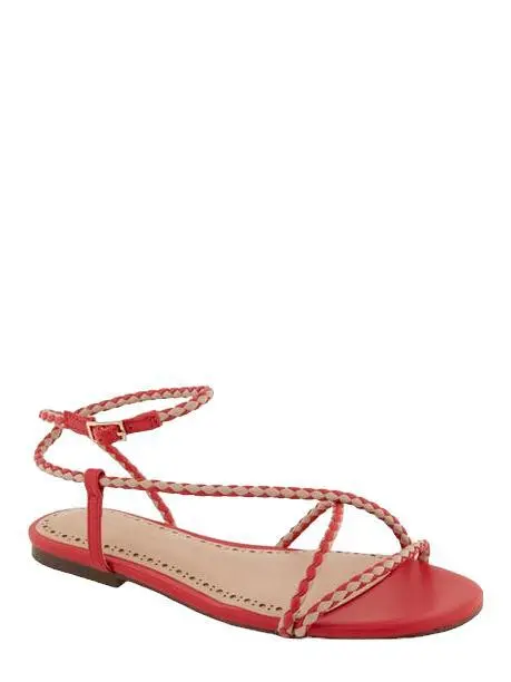Rebecca Minkoff Ayla Ankle Strap Sandal - Red/nude