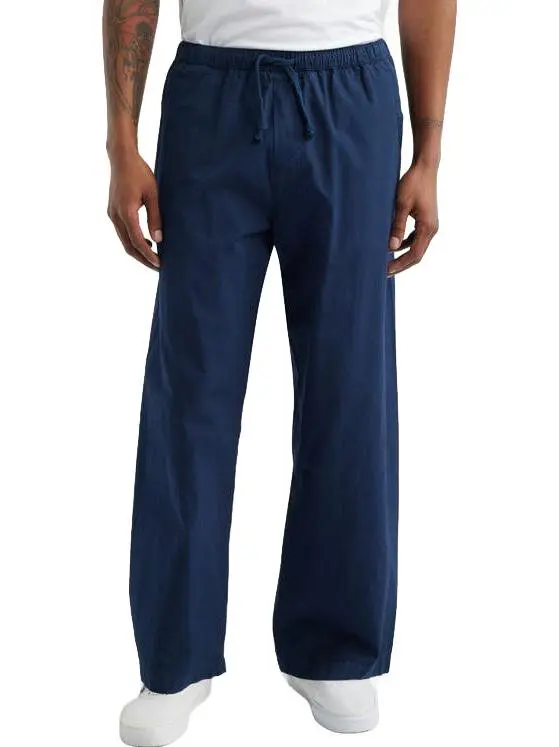 SERVICE WORKS Easy Organic Cotton Canvas Chef Pants - Navy