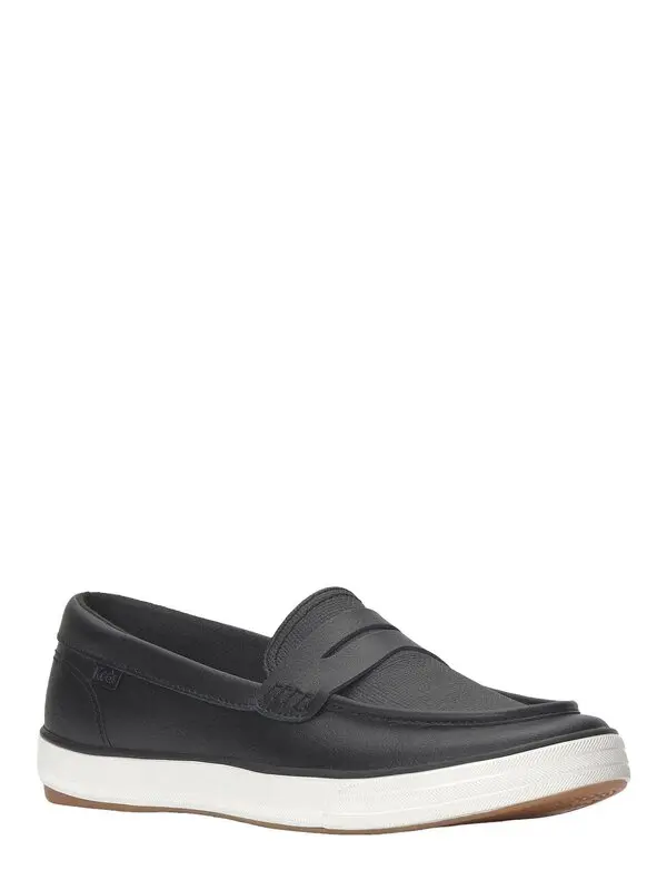 Keds® Center Ii Leather Sneaker - Black