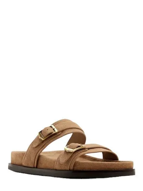 G.H.BASS Cecilia Slide Sandal - Light Brown