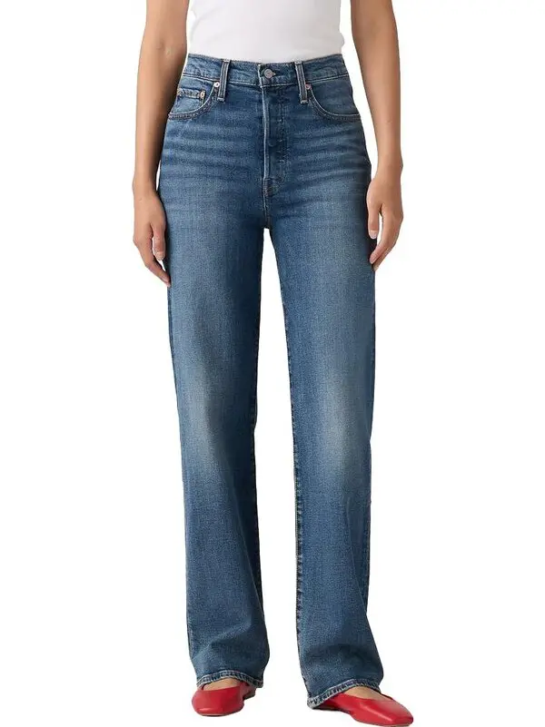 LEVI'S Ribcage High-waist Straight-leg Jeans - Select Us