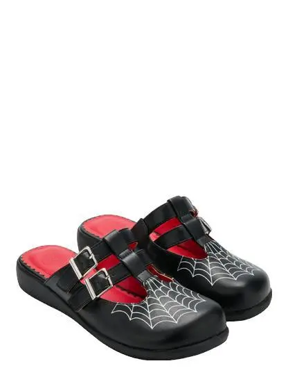 HOT CHOCOLATE DESIGN Mary Jane Clogs - Widow Heart