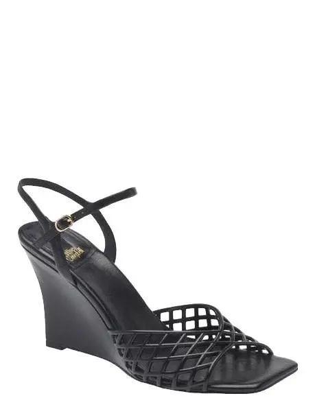 Jeffrey Campbell Wedge Sandals - Black