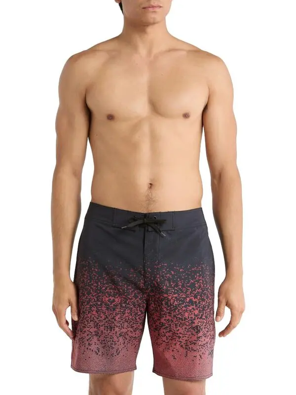 SANTO STUDIO Cole Houshmand Pro Board Shorts - Washed Black