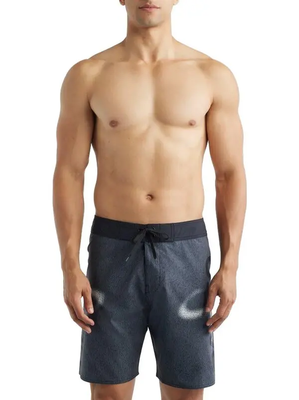 SANTO STUDIO Cole Houshmand Pro Board Shorts - Washed Black