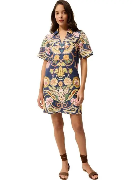 MARIE OLIVER Dede Mini Dress - Neptune