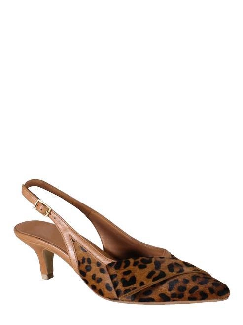DIBA TRUE Settle Down Slingback Pump - Leopard/tan